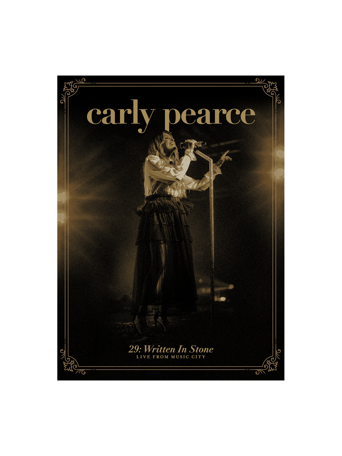 29: Written in Stone | Live From Music City Poster – Carly Pearce